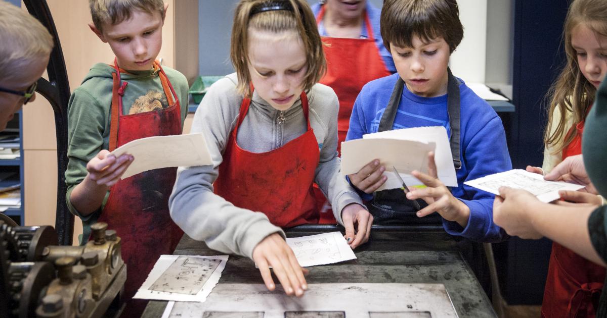 Workshop Meester etsen droge naald | Klas op Stap